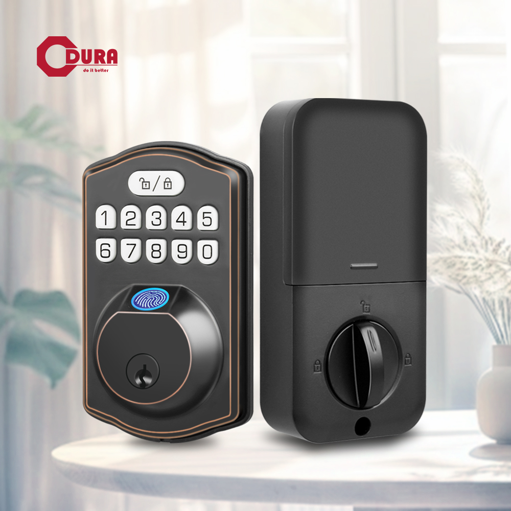 Entrance Password Digital Deadbolt Automatic Lock Smart Cylinder Locks ...